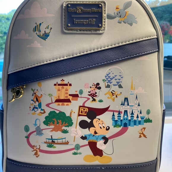 Loungefly | Bags | Walt Disney World 5th Anniversary Loungefly Boxlunch ...